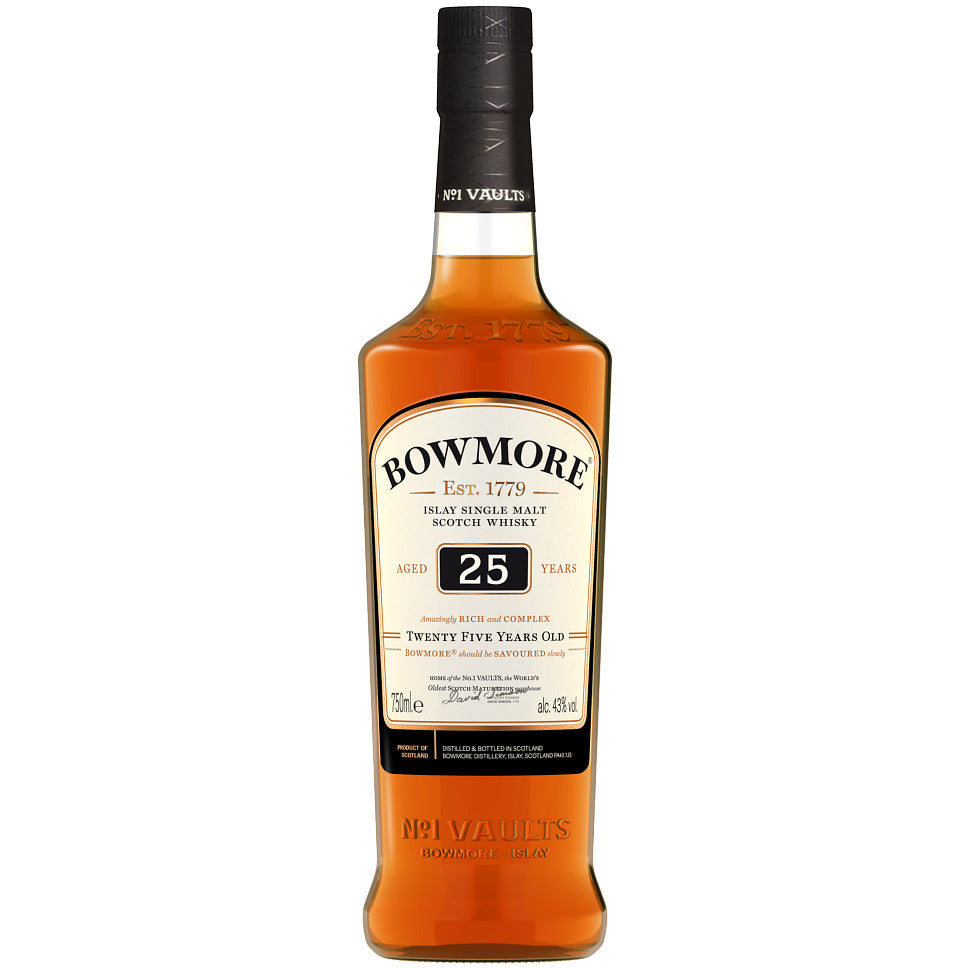 Buy Bowmore 25 Year Old Small Batch Release Islay Single Malt Scotch ...